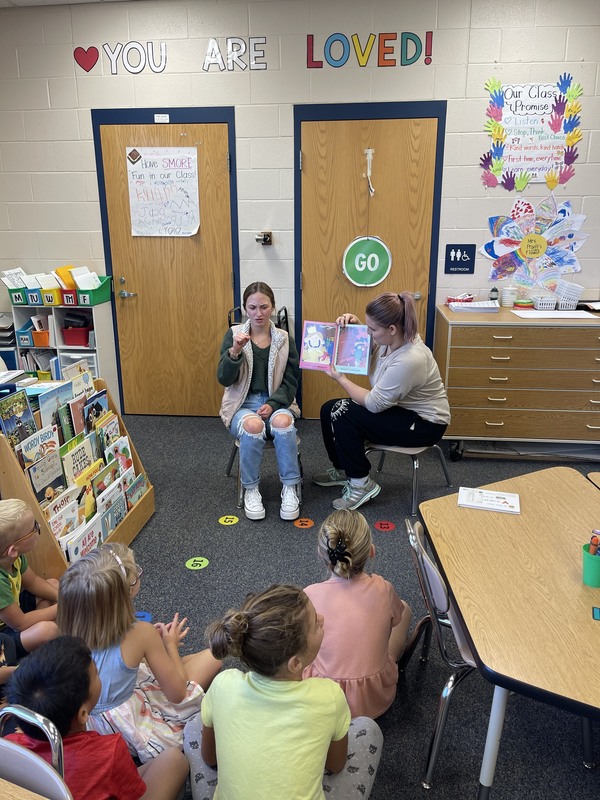 American Sign Language Class Shares with Little Turtle Elementary ...